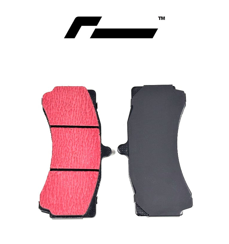 RACINGLINE REPLACEMENT BRAKE PADS 6 PISTON 352/355/360/380 MM [VWR6700 ...