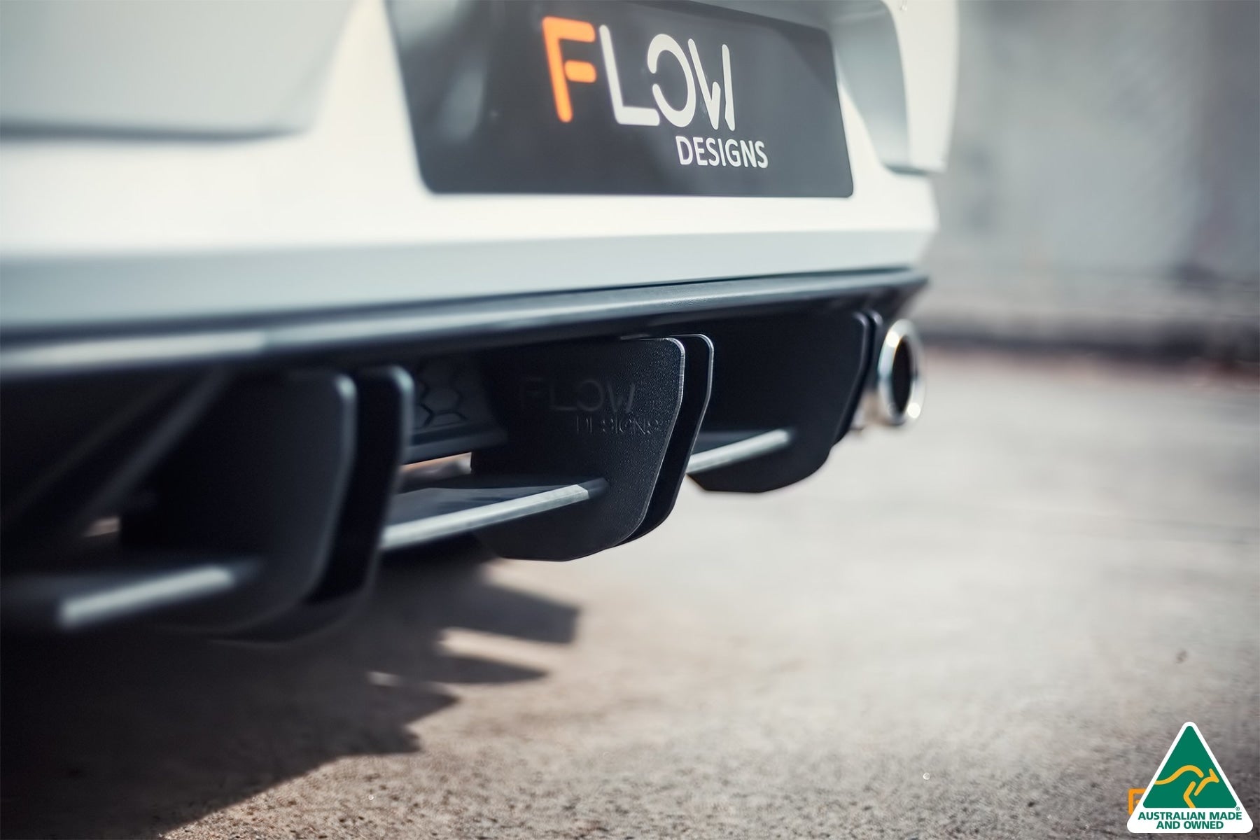 Buy VW MK7.5 Golf GTI Flow-Lock Rear Diffusers Online | Flow Designs ...