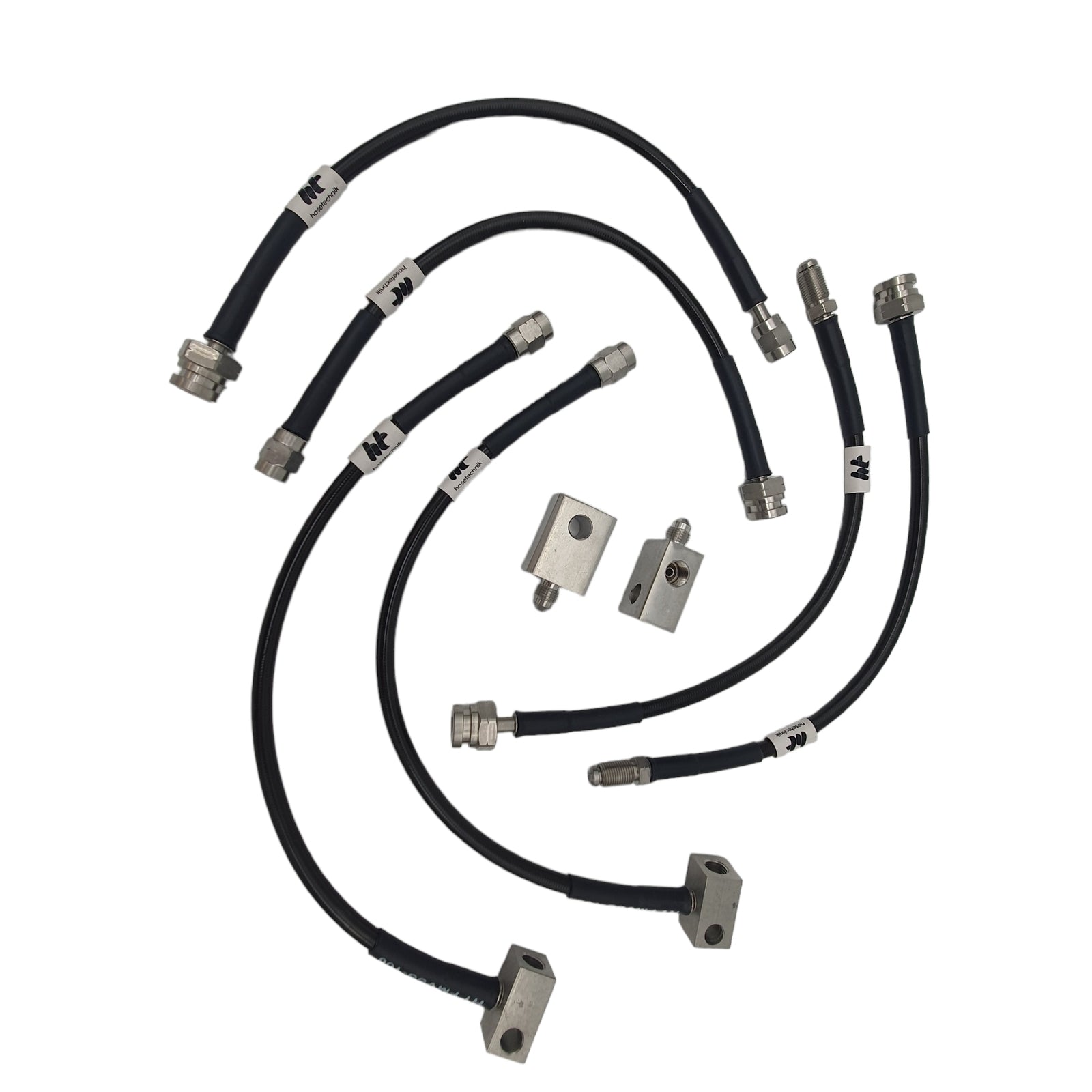 Toyota Corolla (AE86) Coupe Hosetechnik Braided Brake Hose Kit – Carbon ...