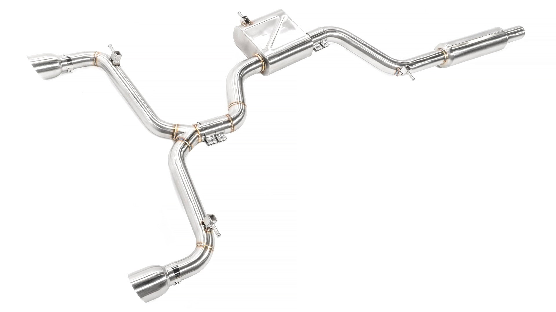 Integrated Engineering Cat Back Exhaust System VW Golf GTi Mk7/Mk7.5 ...