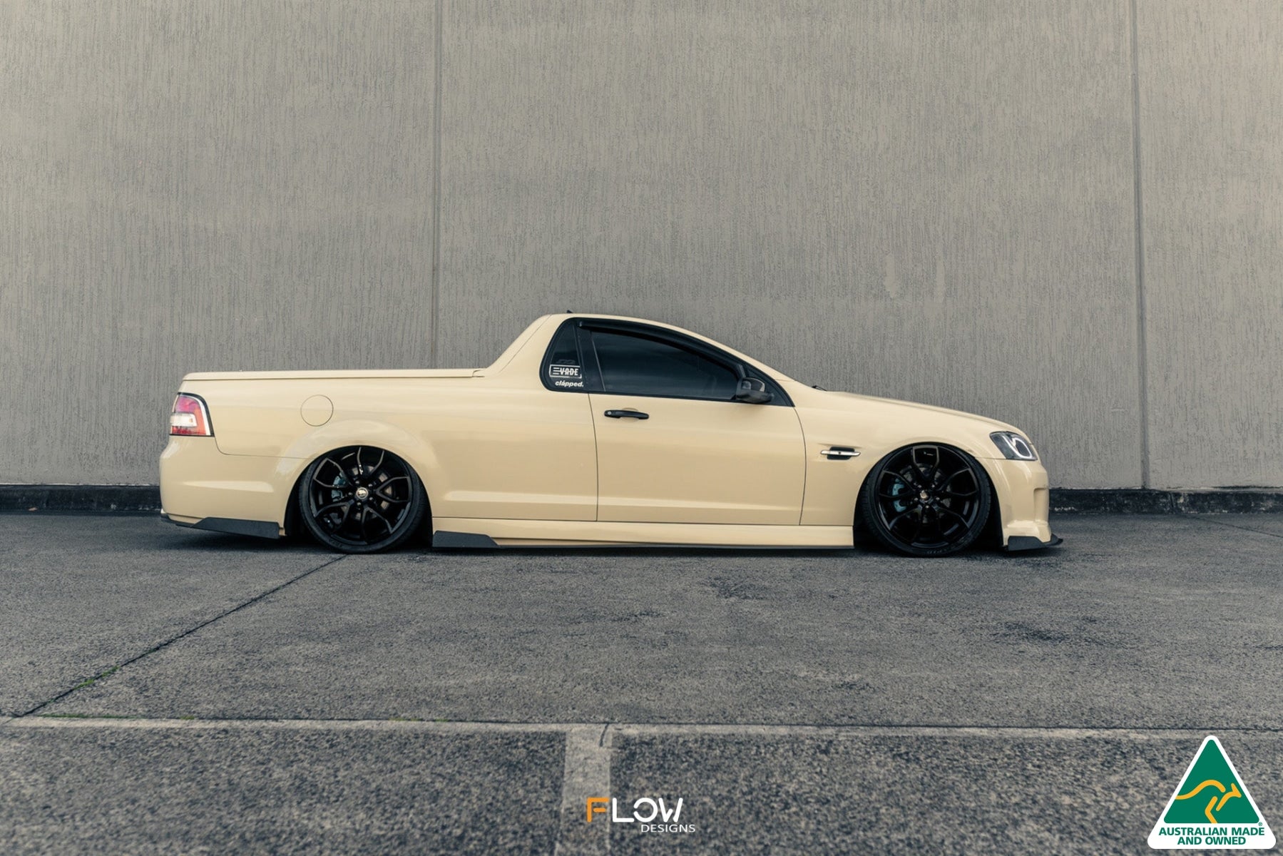 Buy Holden VE Commodore Ute Side Skirt Splitter Winglets Online | Flow ...