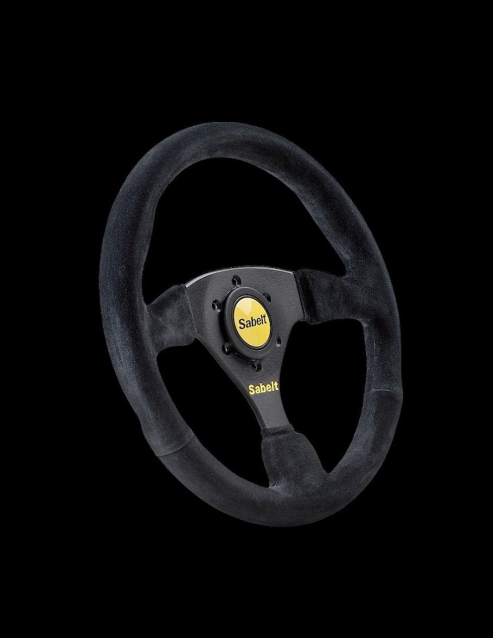 Sabelt SW-633 330mm Ultra Suede Steering Wheel – Carbon Autohaus